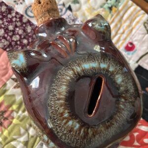 Hull Pottery | Accents | Rare 957 Vintage Hull Corky The Pig Bank With ...